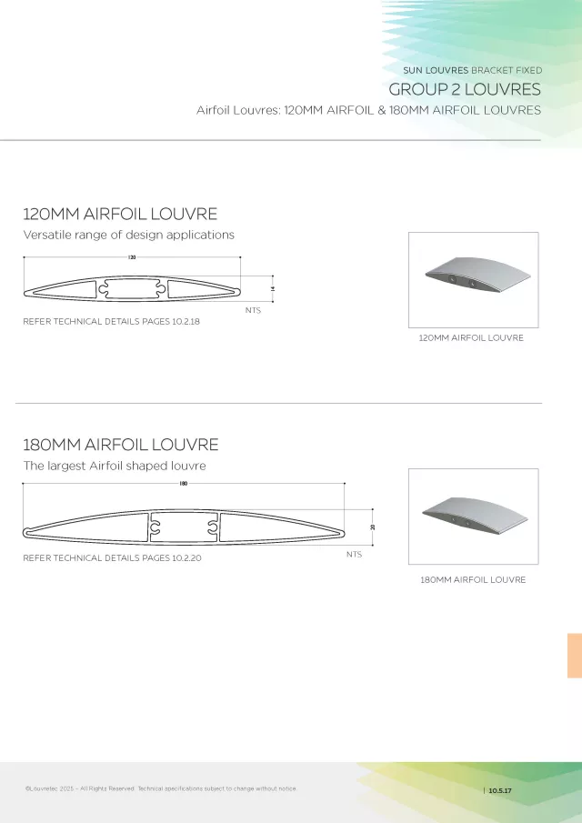 Bracket Fixed Louvres | Louvretec Australia